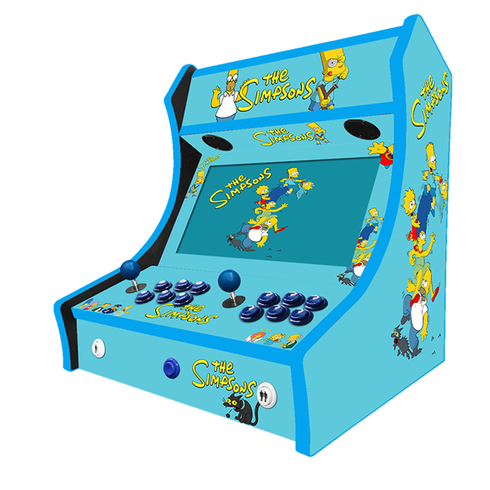 Bartop Arcade Machine - The Simpsons Arcade Machine, 1000's of retro games included - Arcade Geeks